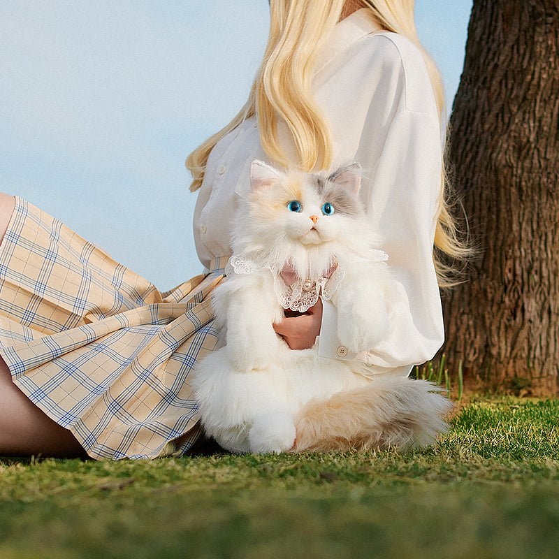 Handmade Lifelike Cat Backpack | Multiple Breeds Realistic Cat Bag ...