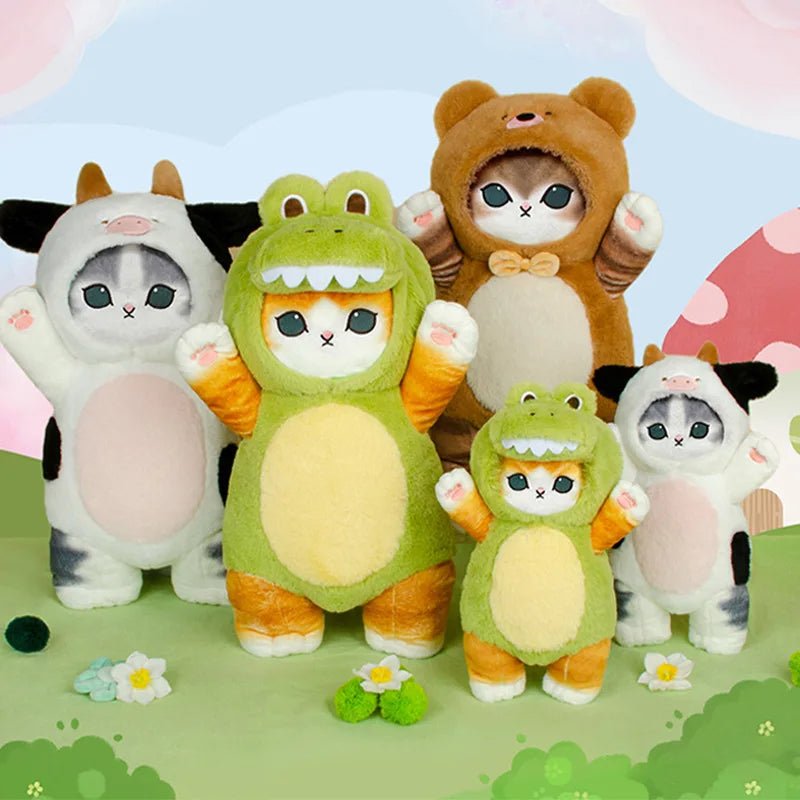 Kawaii Costume Cat Plushies From Mofusand | Meowgicians' Cute Cat ...
