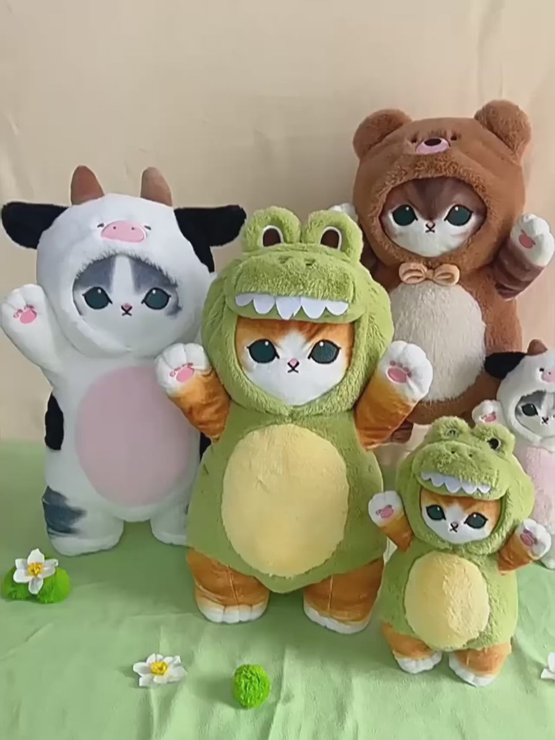 Kawaii Costume Cat Plushies From Mofusand | Meowgicians' Cute Cat ...