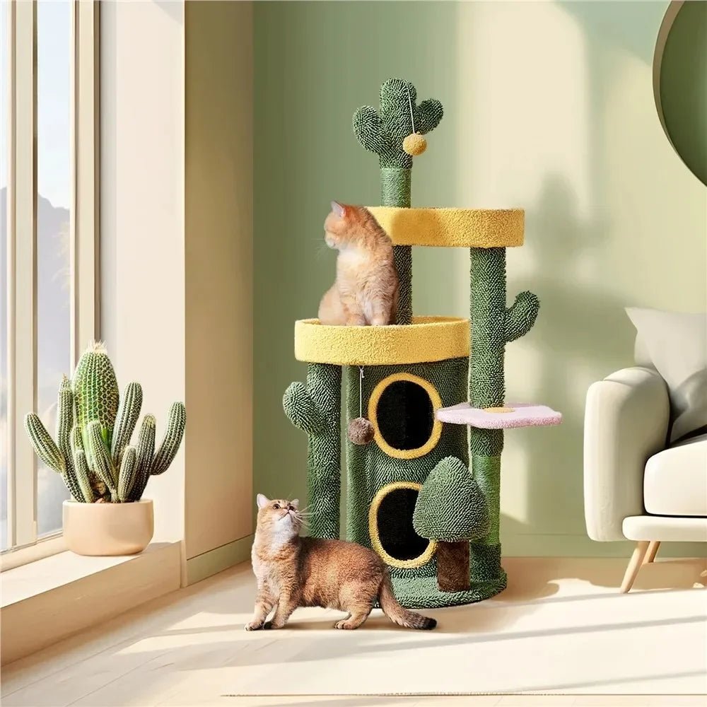 The Wild West Desert Cat - Cactus Scratching Post – Meowgicians™