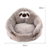 Adorable sloth enclosed cat bed – Meowgicians™