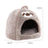 Adorable sloth enclosed cat bed – Meowgicians™