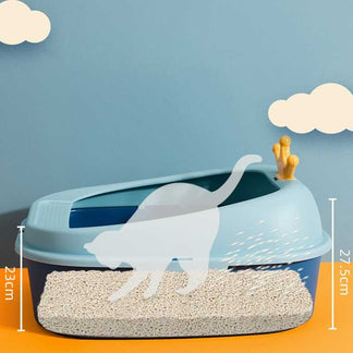 Anti Splash Spacious Litter Box – Meowgicians™