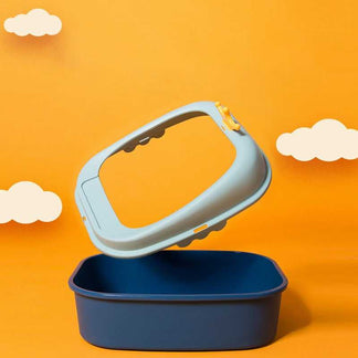 Anti Splash Spacious Litter Box – Meowgicians™