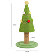 Beautiful design Christmas tree scratching post for cat – Meowgicians™