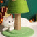 Beautiful design Christmas tree scratching post for cat – Meowgicians™