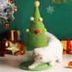 Beautiful design Christmas tree scratching post for cat – Meowgicians™