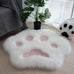 Cat paw design carpet cat rug in fluffy soft plush – Meowgicians™
