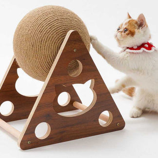 Creative Cat Scratcher - Rolling Cat Scratching Toy – Meowgicians™