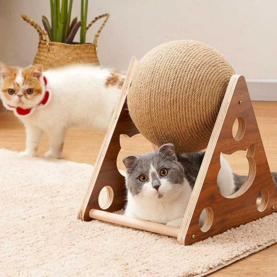 Creative Cat Scratcher - Rolling Cat Scratching Toy – Meowgicians™
