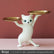 Dancing Tray Cat | Premium Cat Figure for a Playful Home Decor – Meowgicians™