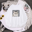 Funny Cat Sweatshirt - Stay Comfy with Our 'Dazed cat' – Meowgicians™