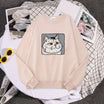 Funny Cat Sweatshirt - Stay Comfy with Our 'Dazed cat' – Meowgicians™