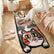 Funny calico cat rug for bedside – Meowgicians™
