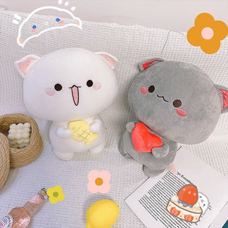 Kawaii Cat Plushie: The Best Cuddle Partner | Japanese Style Plushie ...
