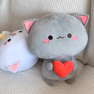 Kawaii Cat Plushie: The Best Cuddle Partner | Japanese Style Plushie ...