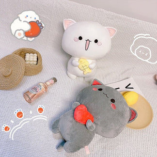 Kawaii Cat Plushie: The Best Cuddle Partner | Japanese Style Plushie ...