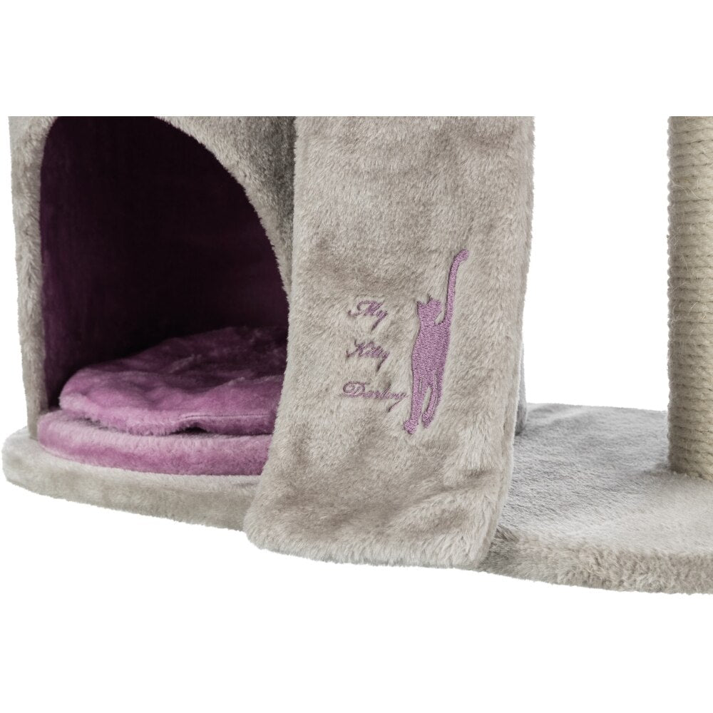 Kitty Castle Pink Cat Tree | A Royal Retreat for Your Feline Princess ...