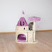 Kitty Castle Pink Cat Tree | A Royal Retreat for Your Feline Princess ...
