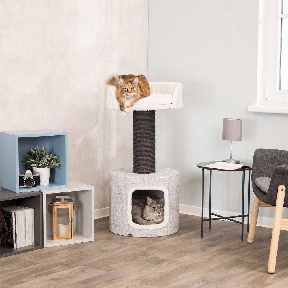 Luxury Carpeted Cat Tree | Spoil Your Feline with Style and Comfort ...