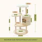Meow Mansion: Scandinavian Cat Tree | A Fun & Stylish Playground ...
