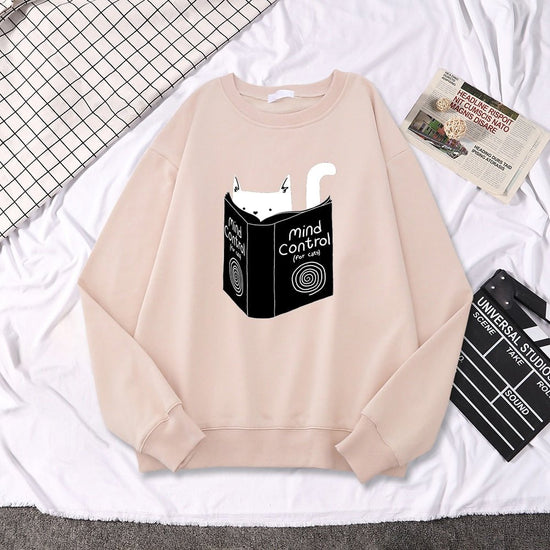 Cute Cat Themed Sweatshirts - The 'Mind Control' – Meowgicians™