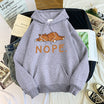 'Nope..' The lazy cat funny cat hoodie – Meowgicians™