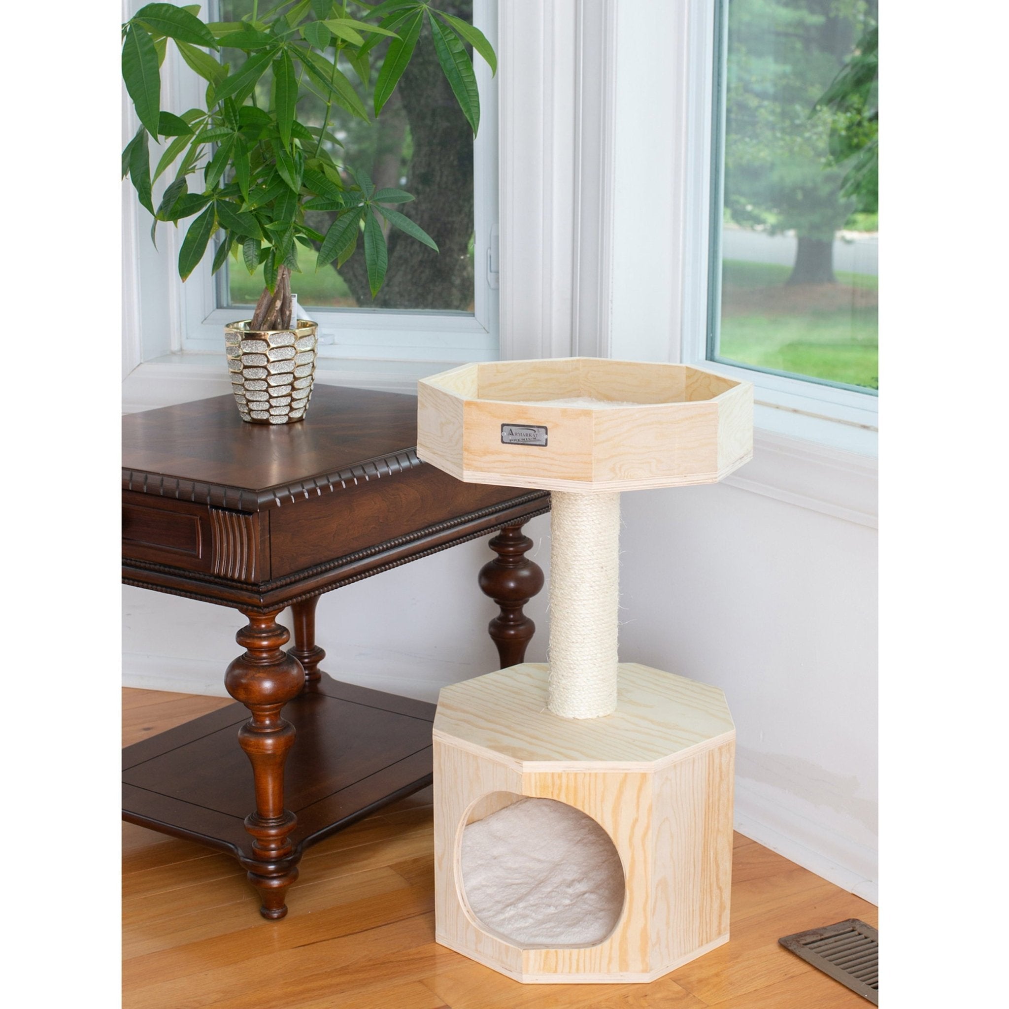Octagon Modern Cat Tree | Eight Sides of Cats Happiness! – Meowgicians™