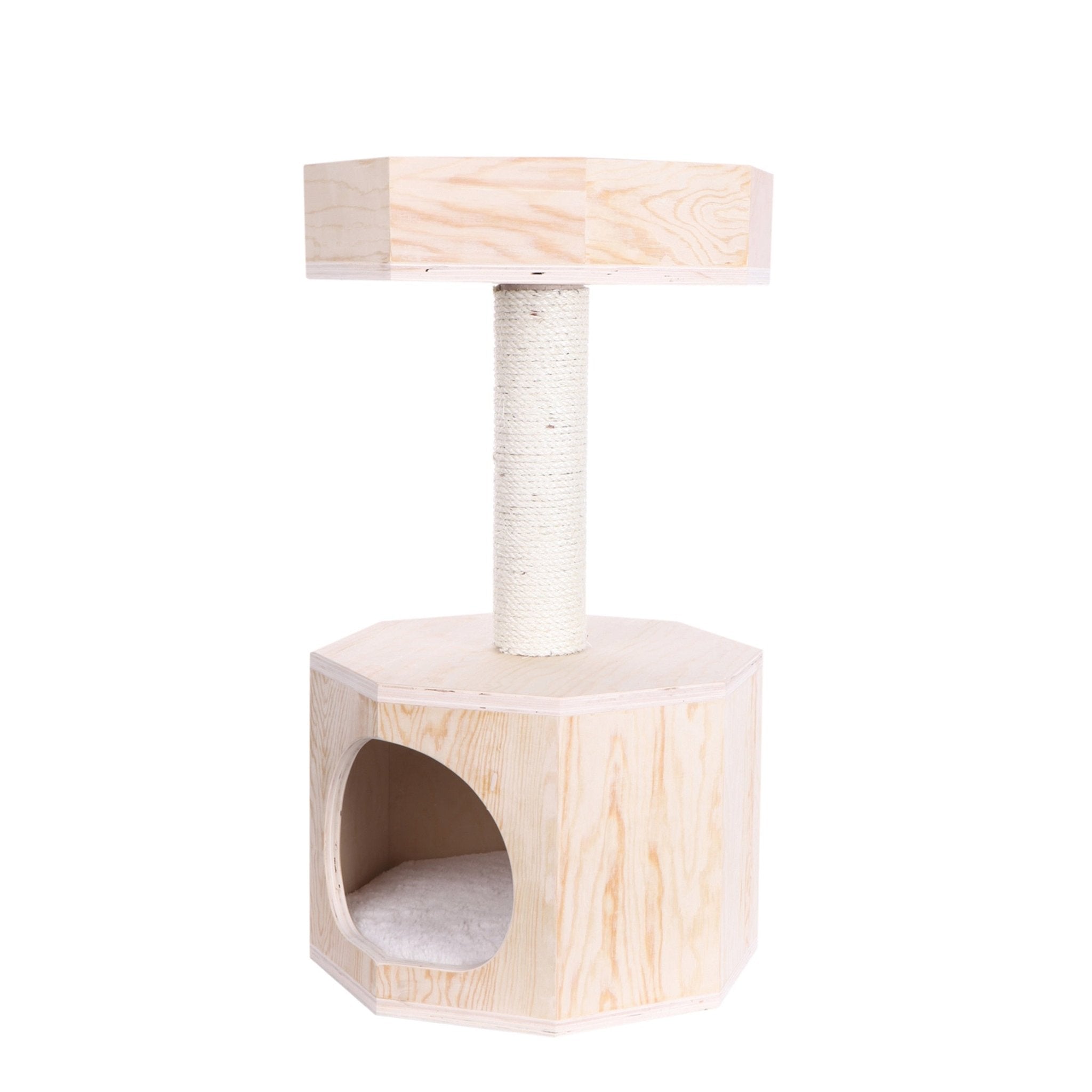 Octagon Modern Cat Tree | Eight Sides of Cats Happiness! – Meowgicians™