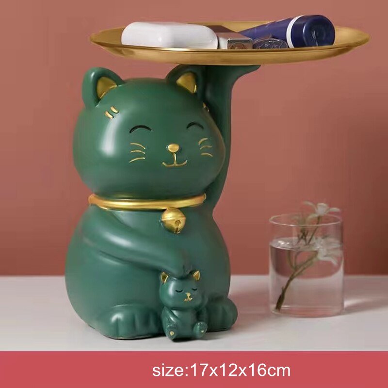 Premium Smiling Cat Figure | The Adorable & Multifunctional Home Decor ...