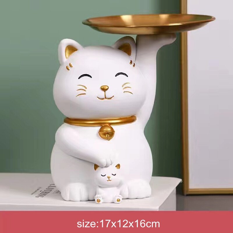 Premium Smiling Cat Figure | The Adorable & Multifunctional Home Decor ...