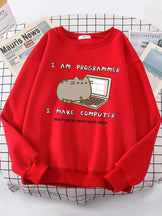 Code, Laugh, Repeat | Programmer Cat Sweaters For Every Tech Enthusiast ...