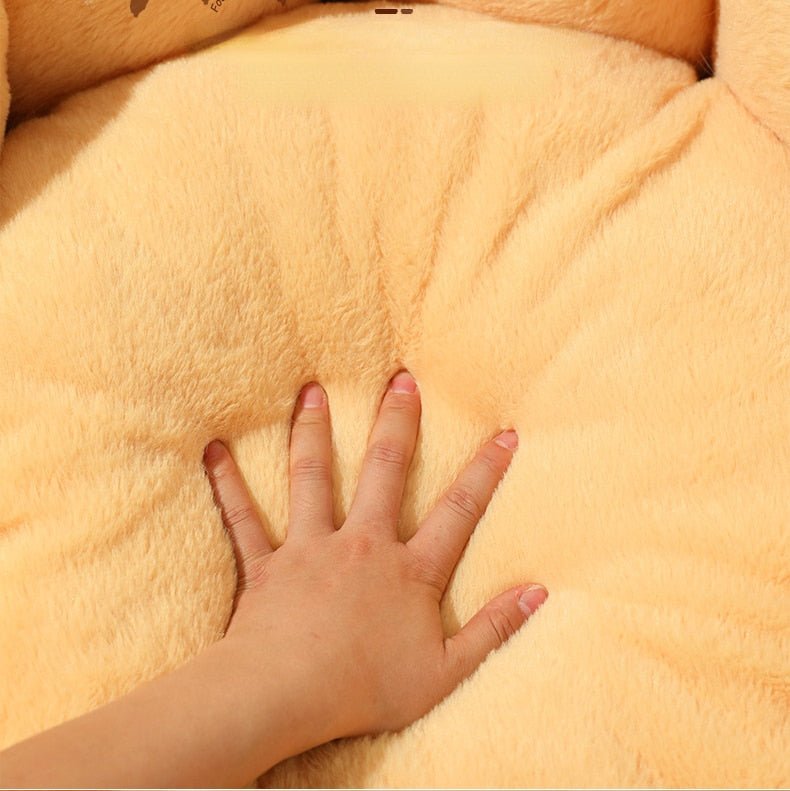 Shell Shape Aesthetic Calming Cat Bed | Cat bed like Queen's throne ...