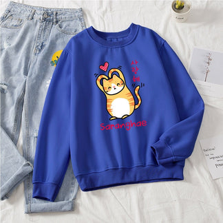 Cute Cat Sweaters for Women - Saranghae ( I Love You)! – Meowgicians™