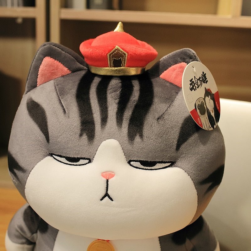 Rule the Cat Kingdom with Our Royal Plushie Cat | The Emperor Cat ...