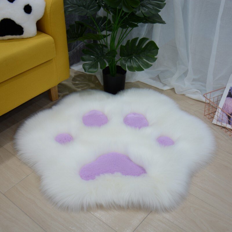 'The Fluffy paw' soft plush cat rug – Meowgicians™