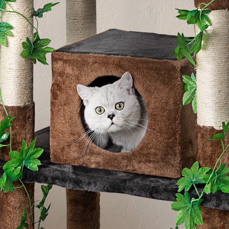 Forest Cat Tree with Hammock | Bring the Outdoor Inside for Your Cat ...