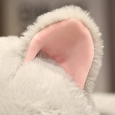 Big Cat Plush That's Perfet for Cuddling |The Gray Dolphin Cat ...