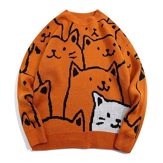 Be The outstanding Cat | A Cartoon Cat Sweatshirt That Pops Up ...