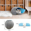 The shell cozy cat bed – Meowgicians™