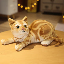 Experience Being a Cat Parent with Our Realistic Cat Plush | Tabby Cat ...