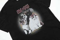 "MEOW" & Rock On! Where Kittens Take the Stage in Men's Tee – Meowgicians™