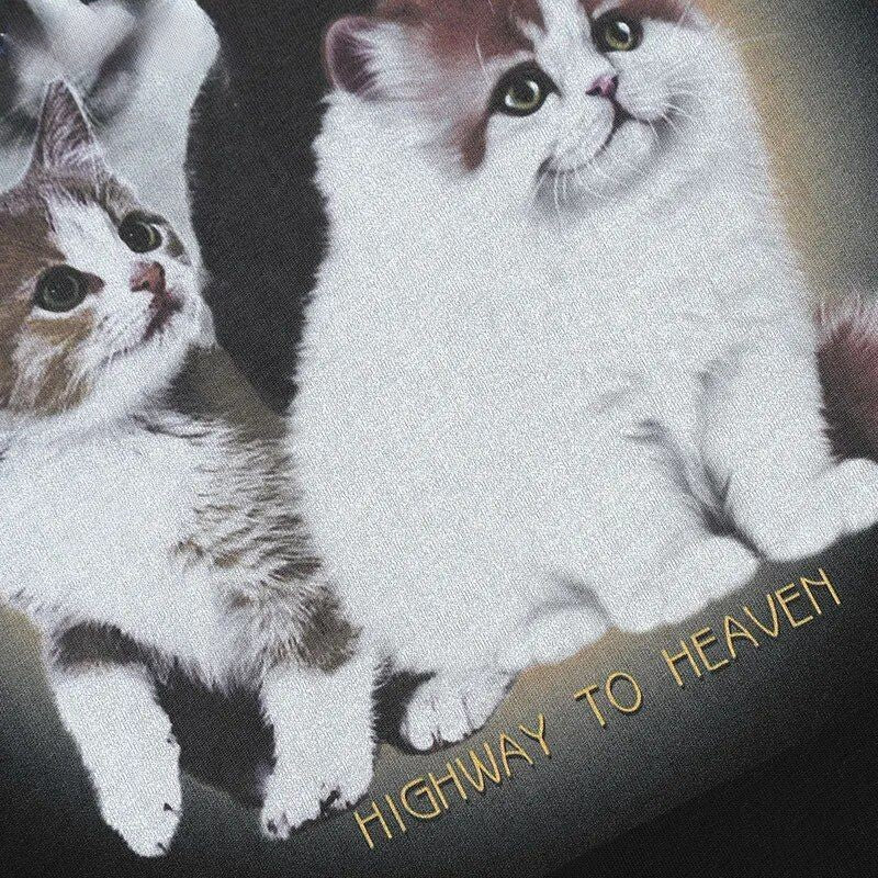 "MEOW" & Rock On! Where Kittens Take the Stage in Men's Tee – Meowgicians™