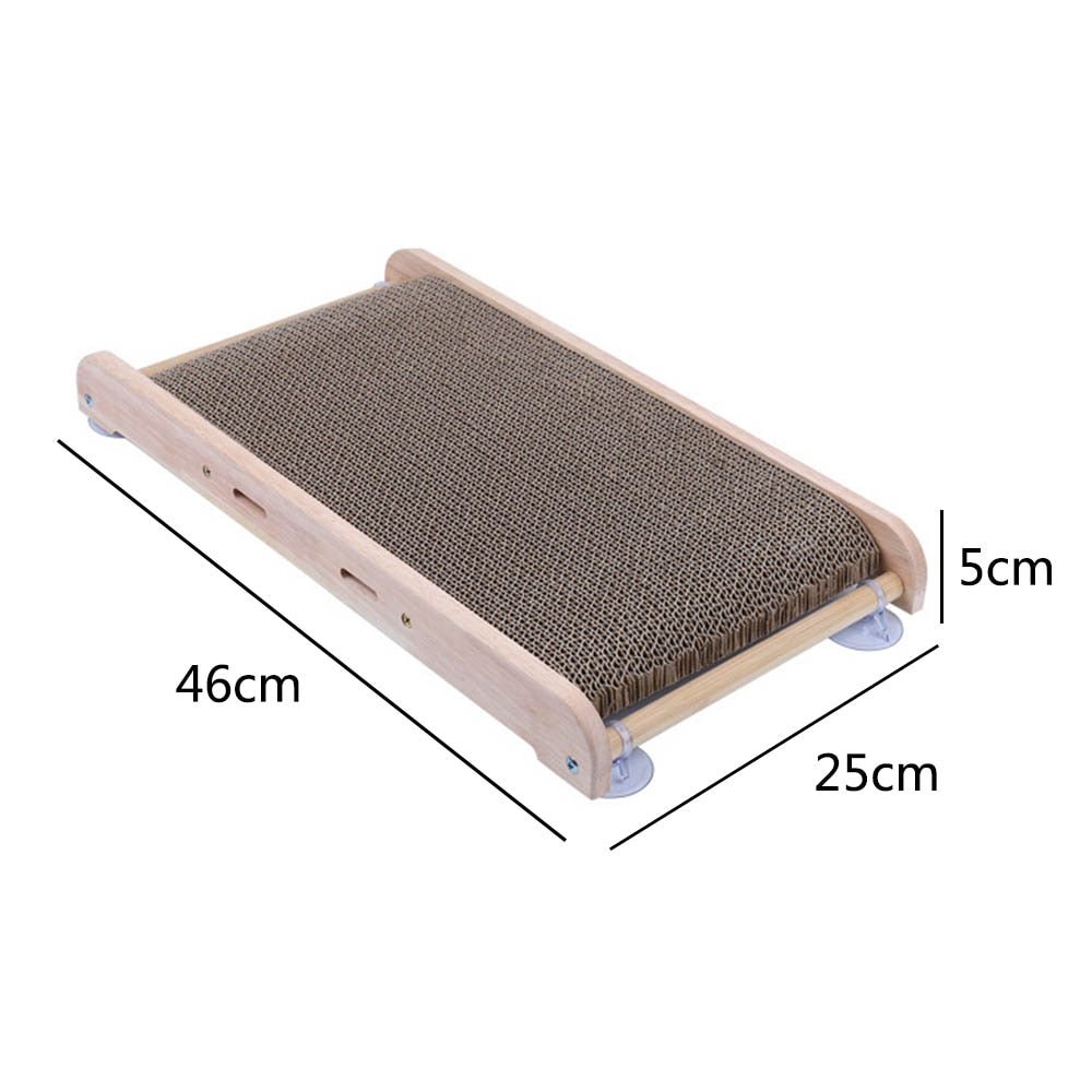 Wall mounted cat scratch board – Meowgicians™