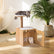 Wooden Cat House With Litter Box Space| Practical Luxury Cat Tree ...